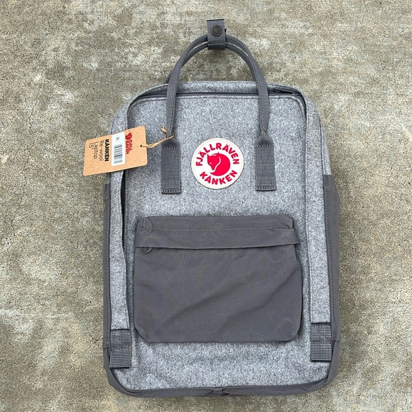 Fjallraven | Bags | Nwt Fjallraven Kanken Rewool Laptop Backpack In ...